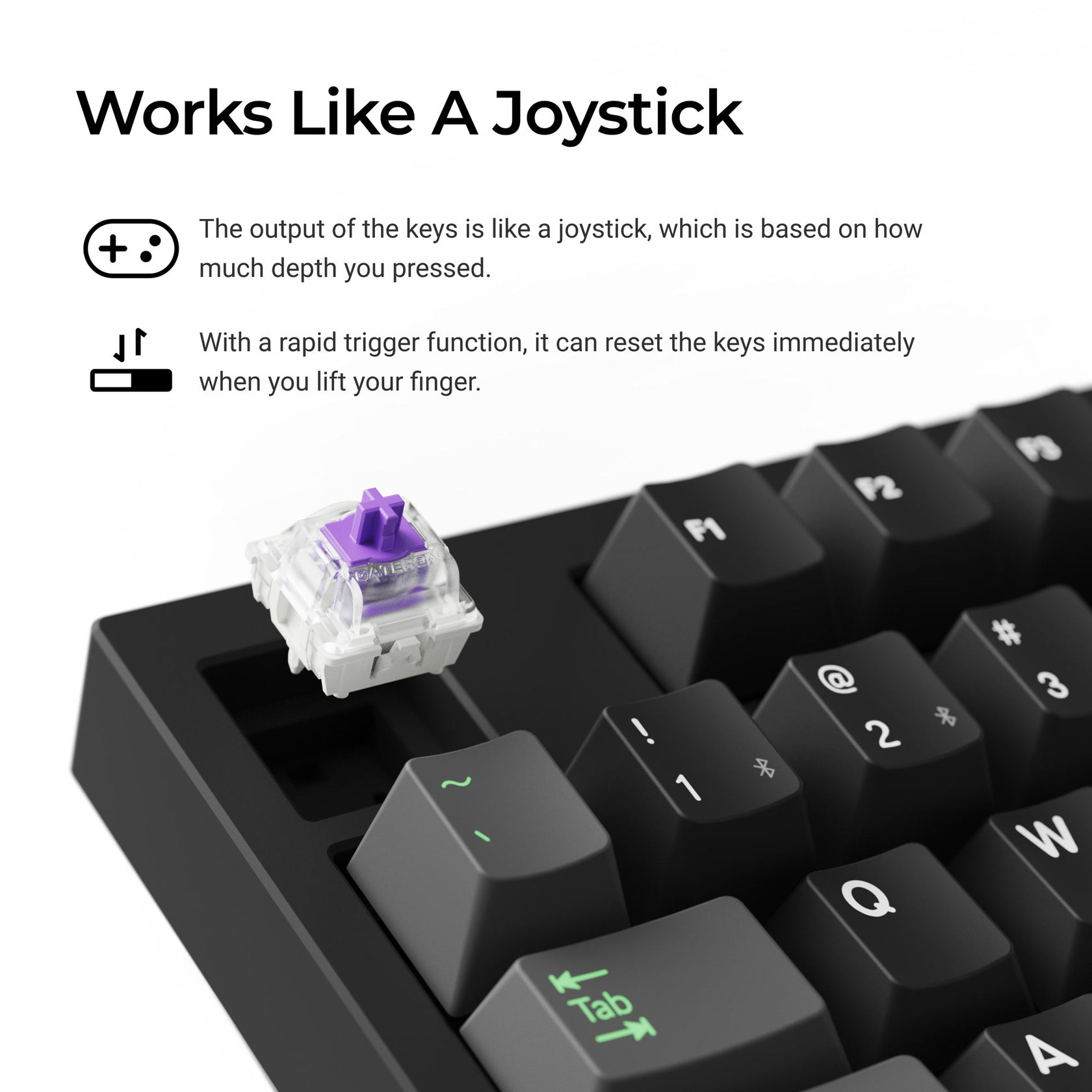 Lemokey P3 HE Wireless Magnetic Switch Custom Gaming Keyboard