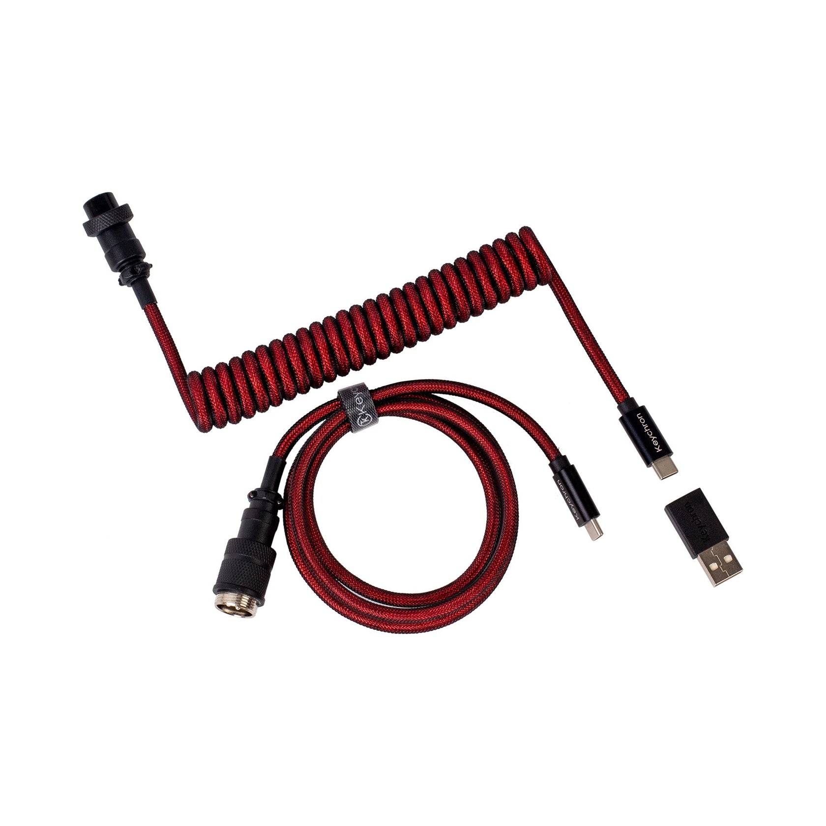 Keychron Premium Coiled Aviator Cable – Lemokey